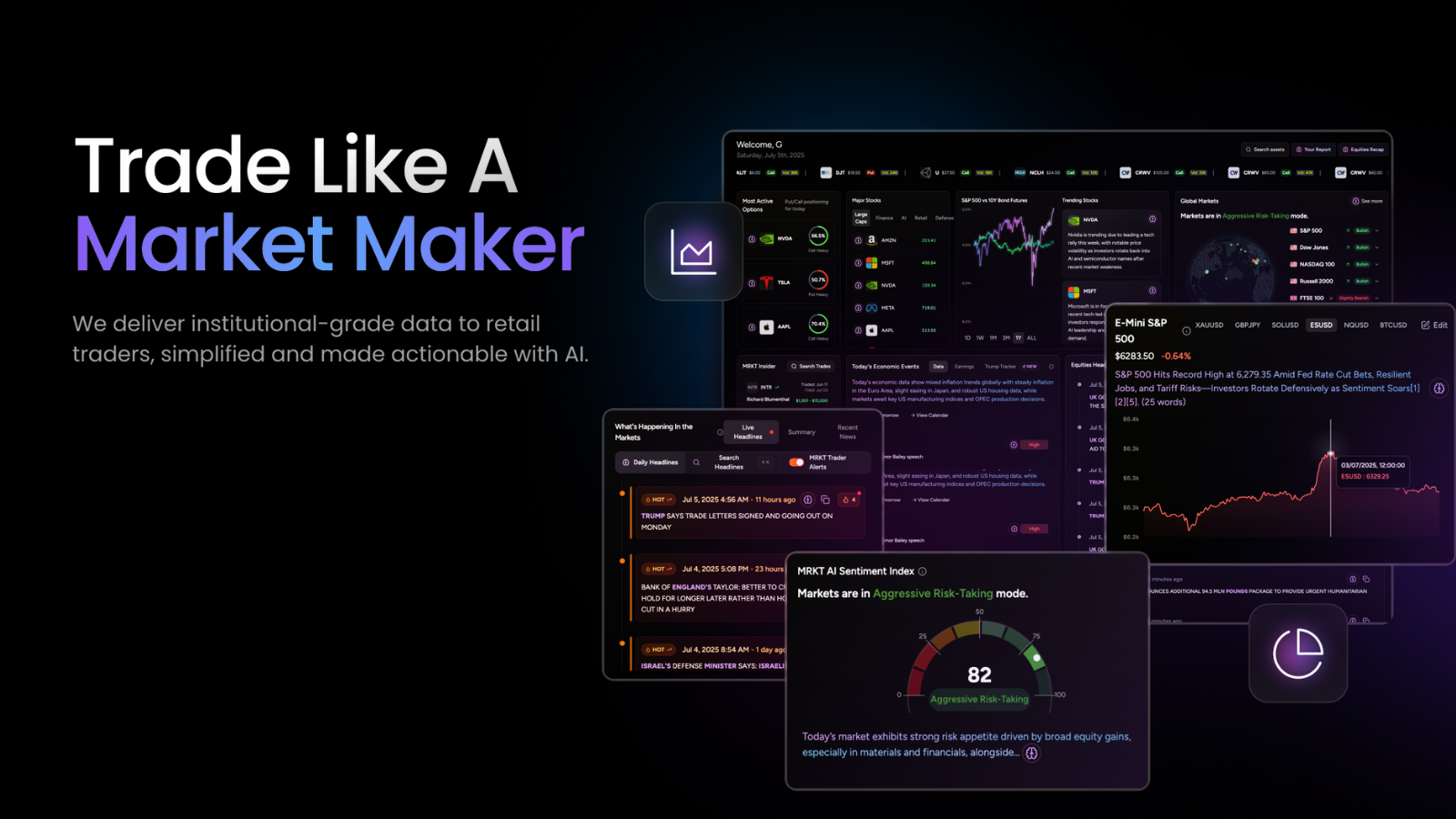 MRKT - Your edge in the financial markets. Powered by AI.